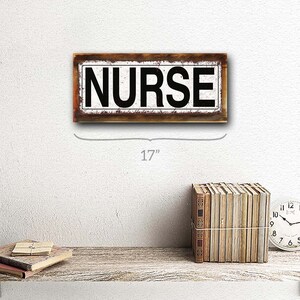 Nurse Metal Sign; Wall Decor for Home and Office - Etsy