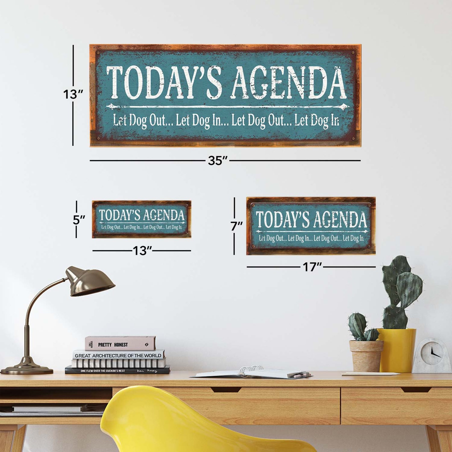 Let Dog Out Let Dog in Metal Sign Wall Decor for Home and - Etsy