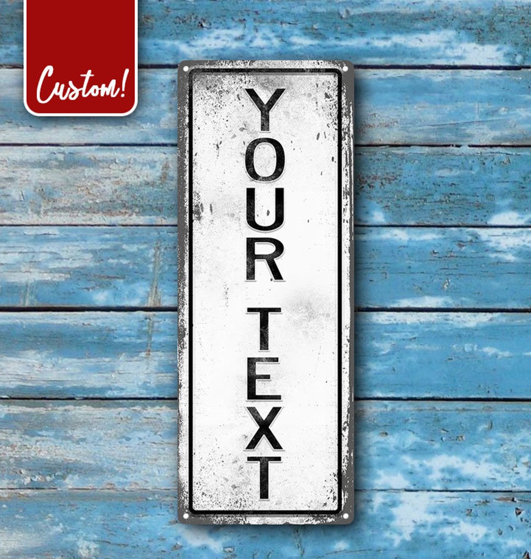 CUSTOM Metal Street Sign Vintage Retro Personalized Gift - Etsy