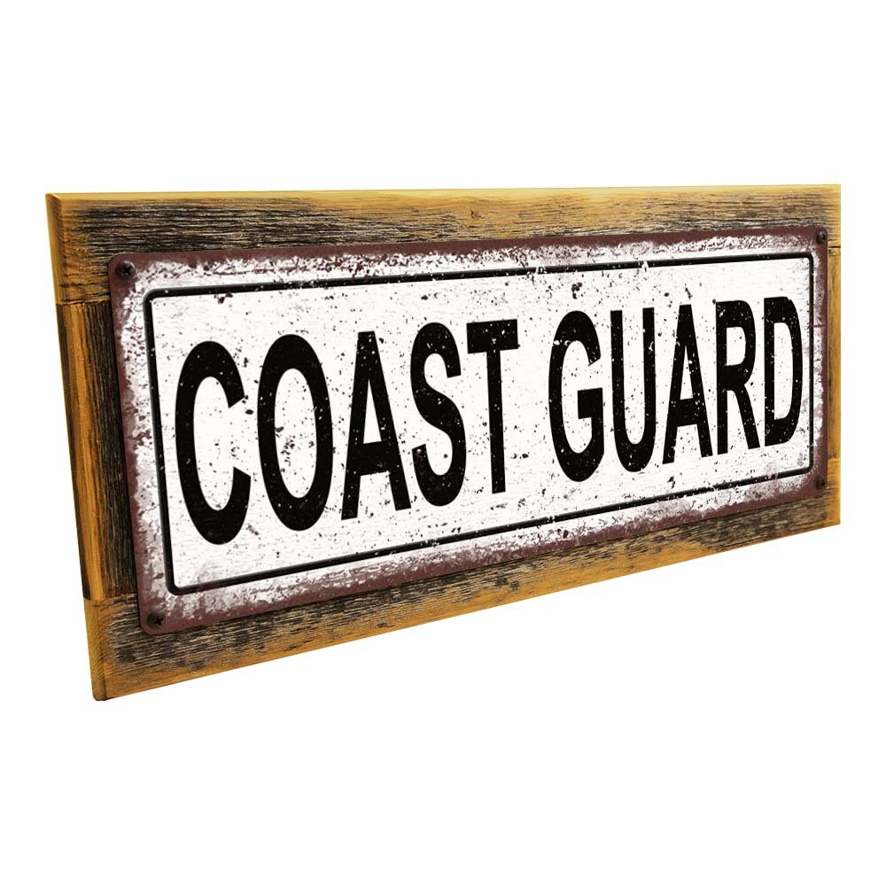 Coast Guard Metal Sign Wall Decor for Home and Office | Etsy