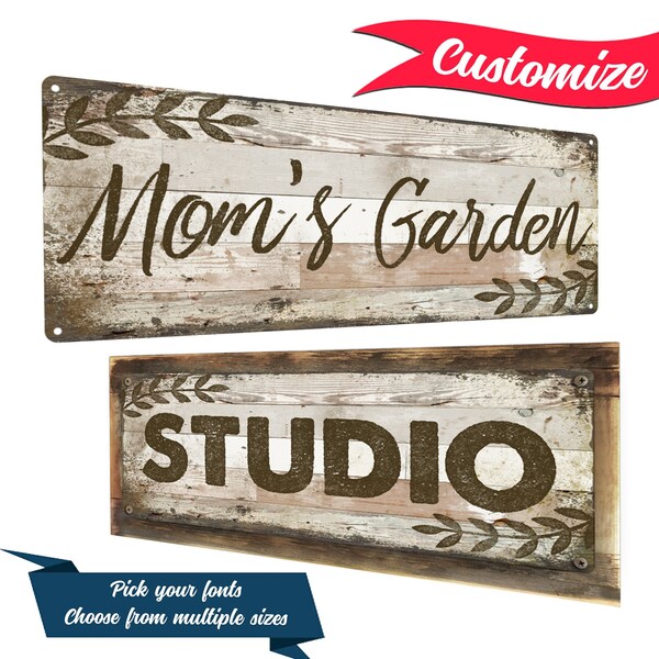 Personalized Wall Sign - Etsy