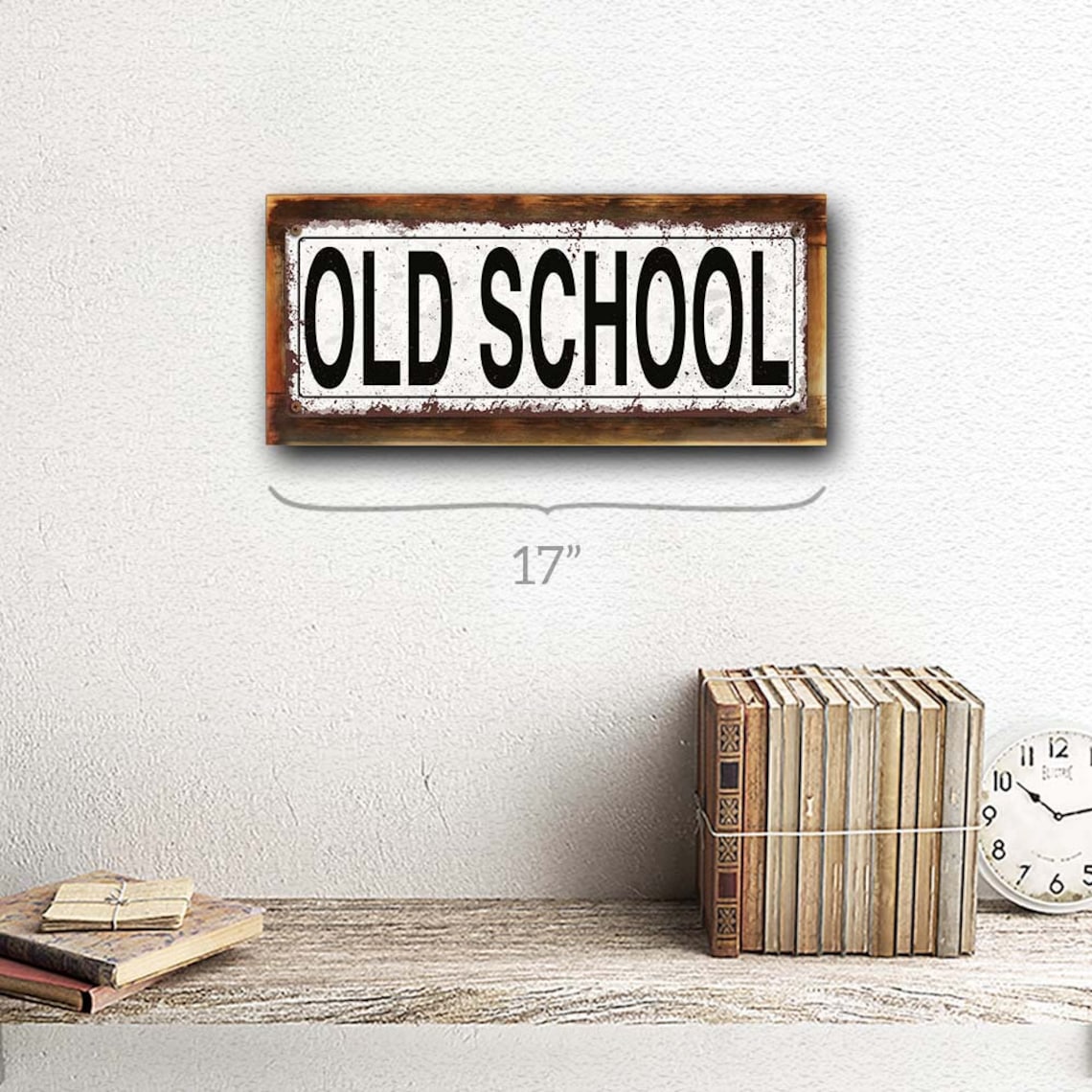 Old School Metal Sign Wall Decor for Home and Office | Etsy