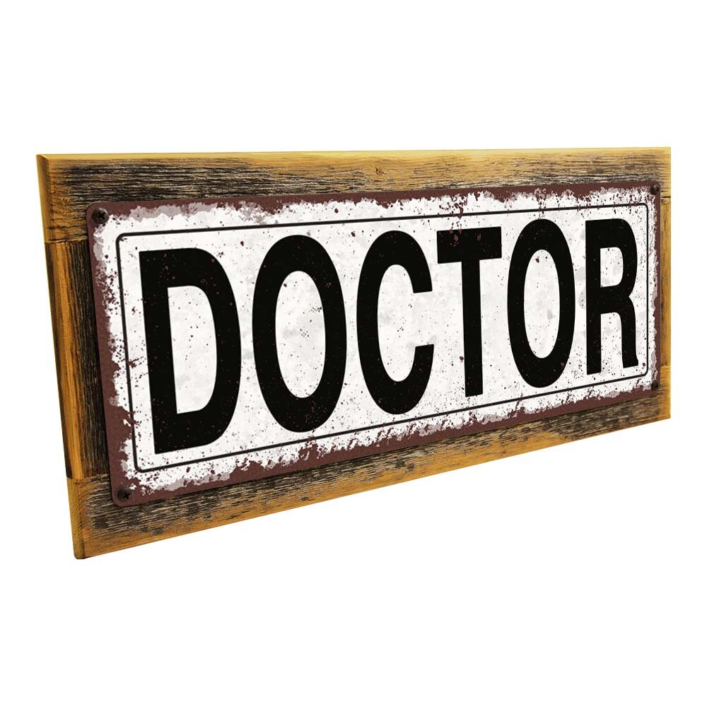 Doctor Metal Sign Wall Decor for Home and Office | Etsy