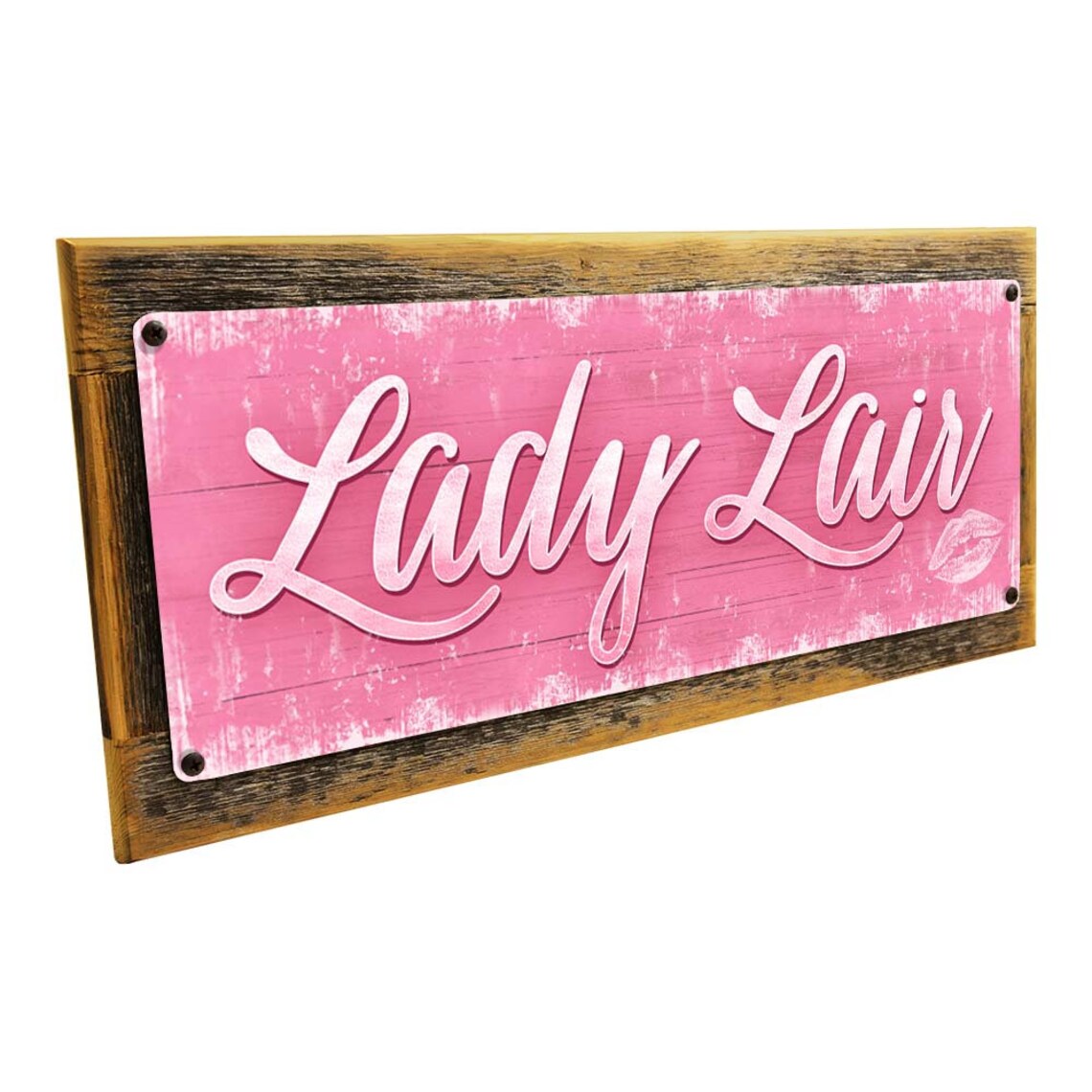 Lady Lair Metal Sign Wall Decor for Bath or Laundry - Etsy