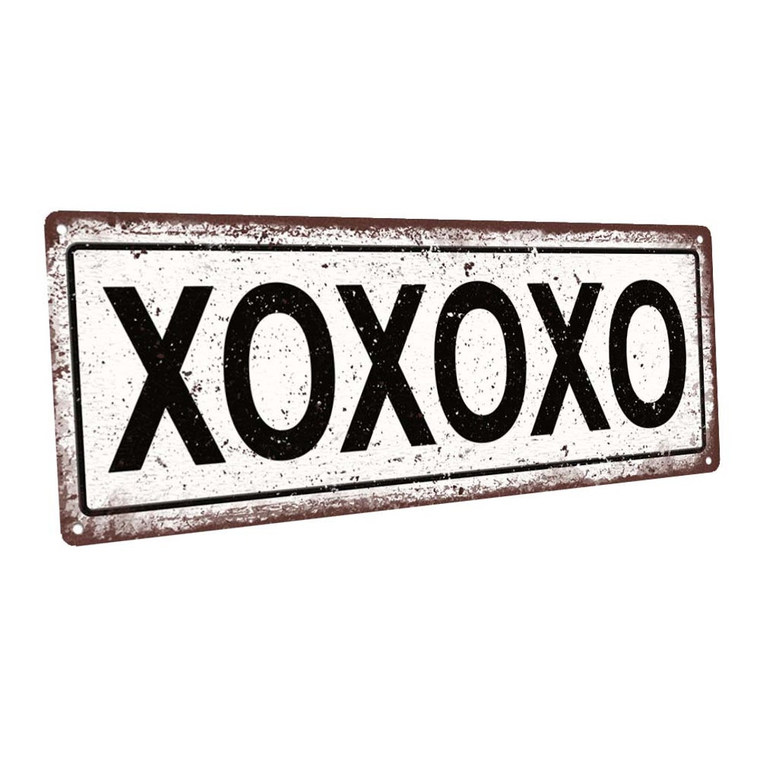 XO XO XO Metal Sign; Wall Decor for Home and Office - Etsy