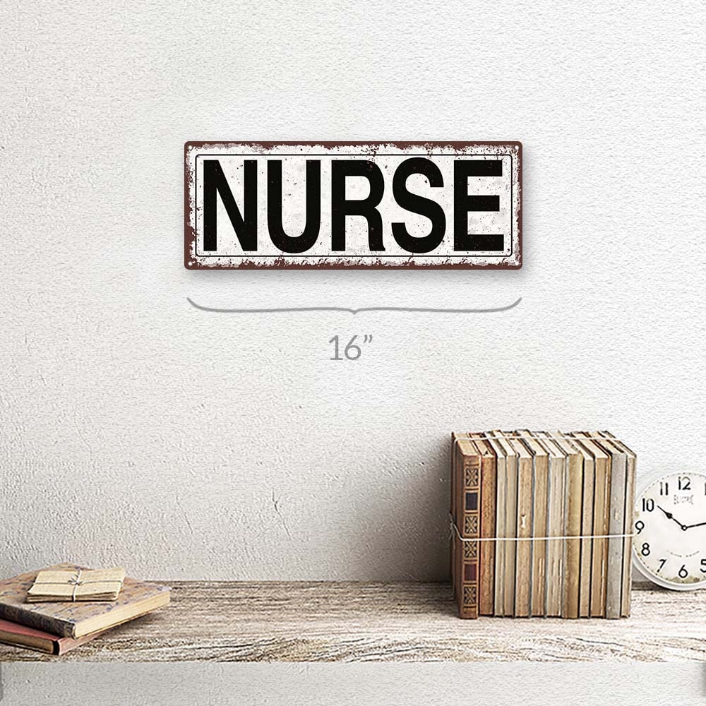 Nurse Metal Sign Wall Decor for Home and Office | Etsy