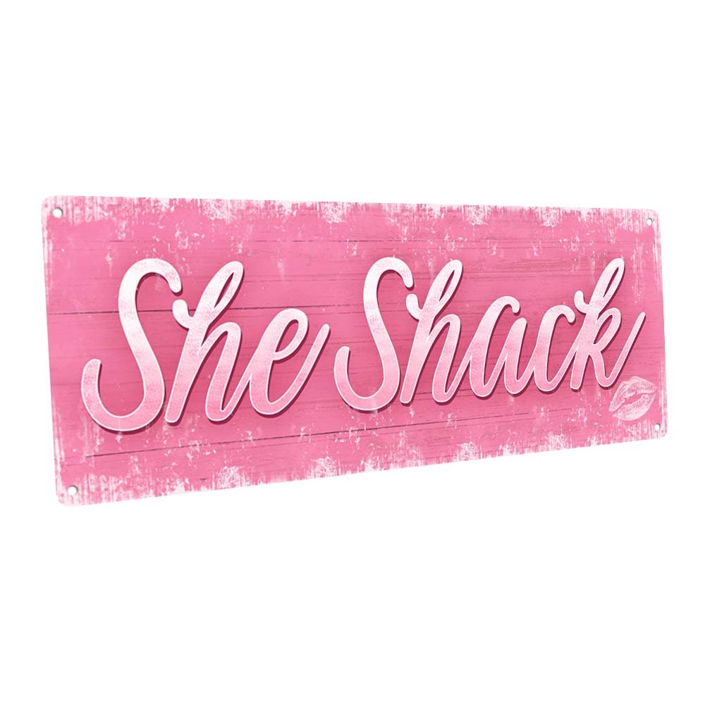 She Shack Metal Sign Wall Decor For Bath Or Laundry Etsy