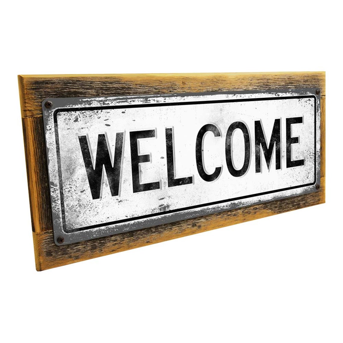 Welcome Metal Sign Wall Decor for Home and Office - Etsy