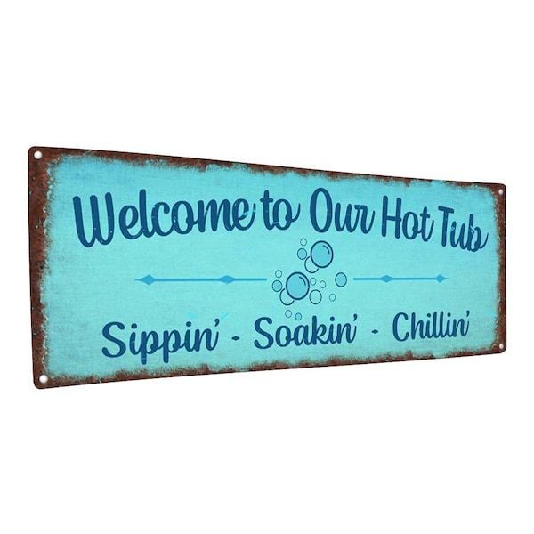 Hot Tub Signs and Decorations - Etsy