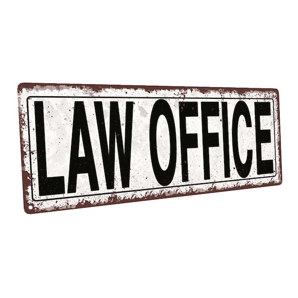 Vintage Law Office Sign - Etsy