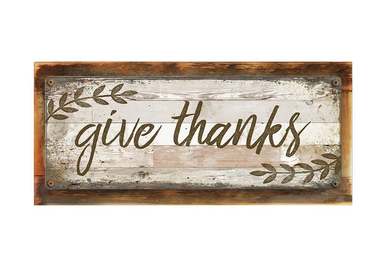 Give Thanks Metal Sign for Autumn Fall Thanksgiving Home - Etsy Australia