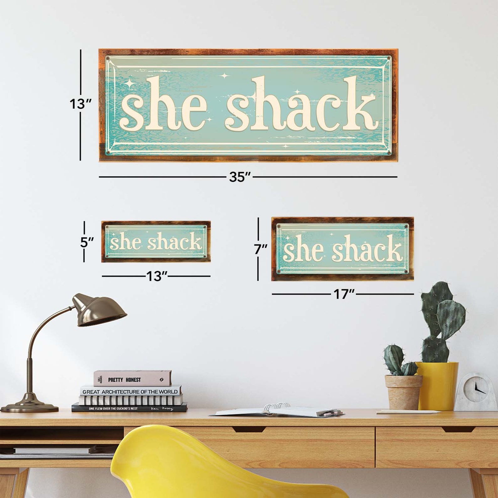 She Shack Metal Sign Wall Decor for Bath or Laundry - Etsy