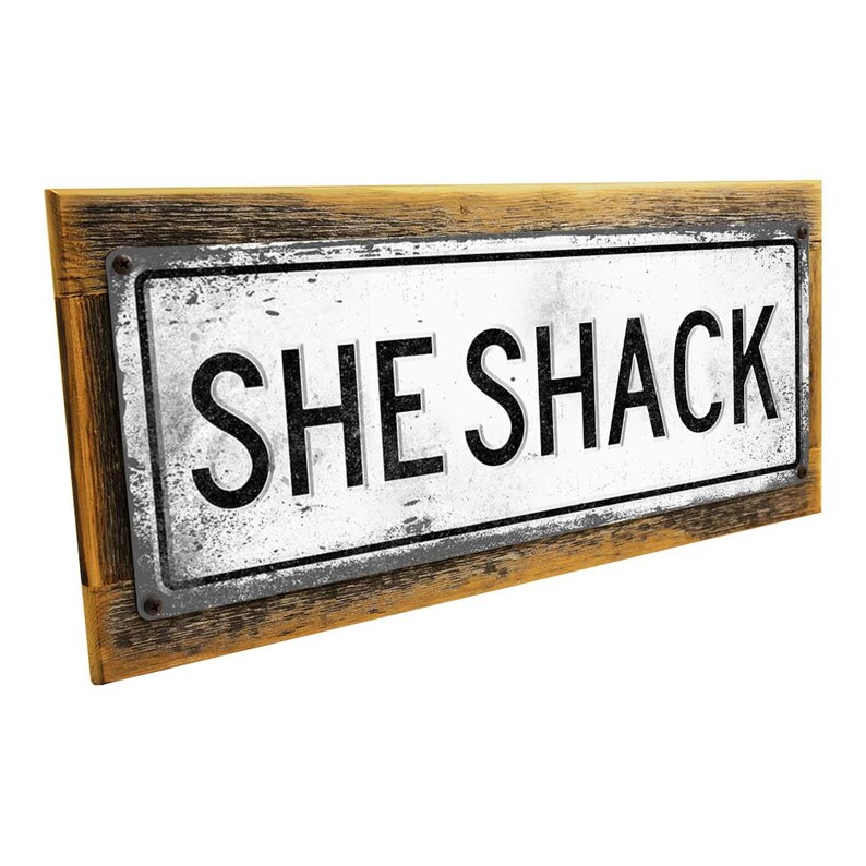 She Shack Metal Art Print for Decorating Home and Office | Etsy