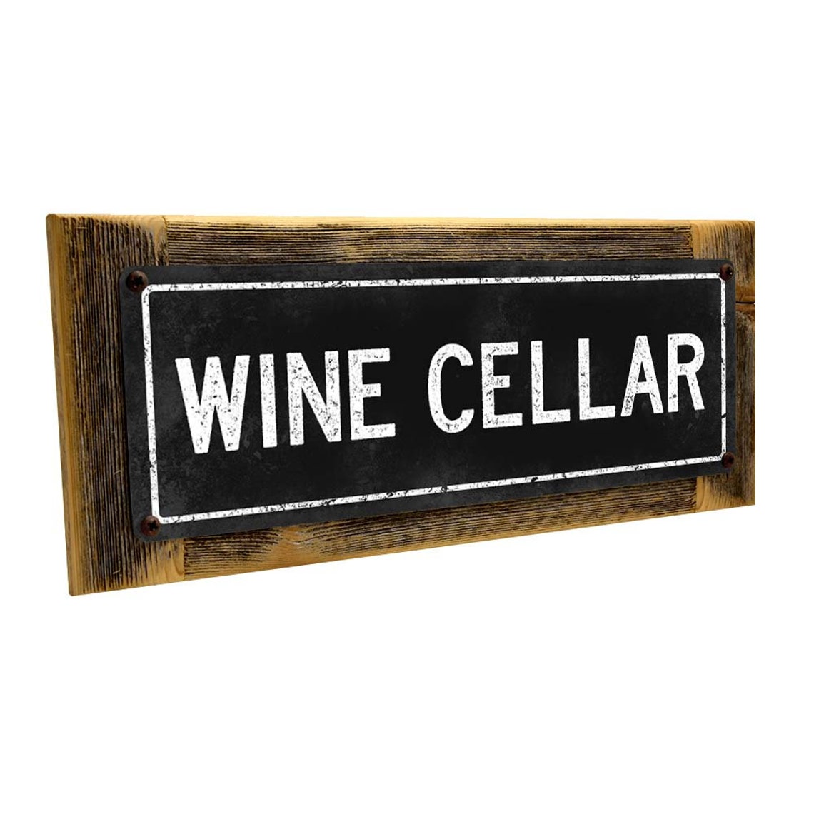 Black Wine Cellar Metal Sign Wall Decor for Studio and Office - Etsy