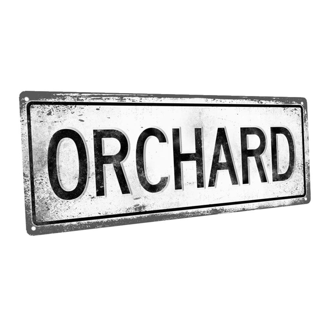Orchard Metal Sign; Wall Decor for Kitchen and Dining Room - Etsy
