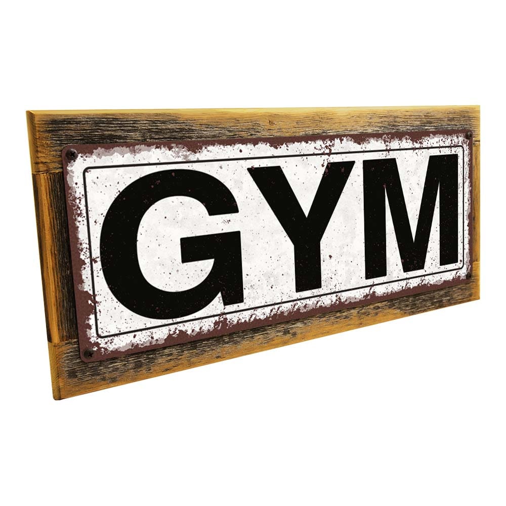Gym Metal Sign Wall Decor for Home and Office | Etsy