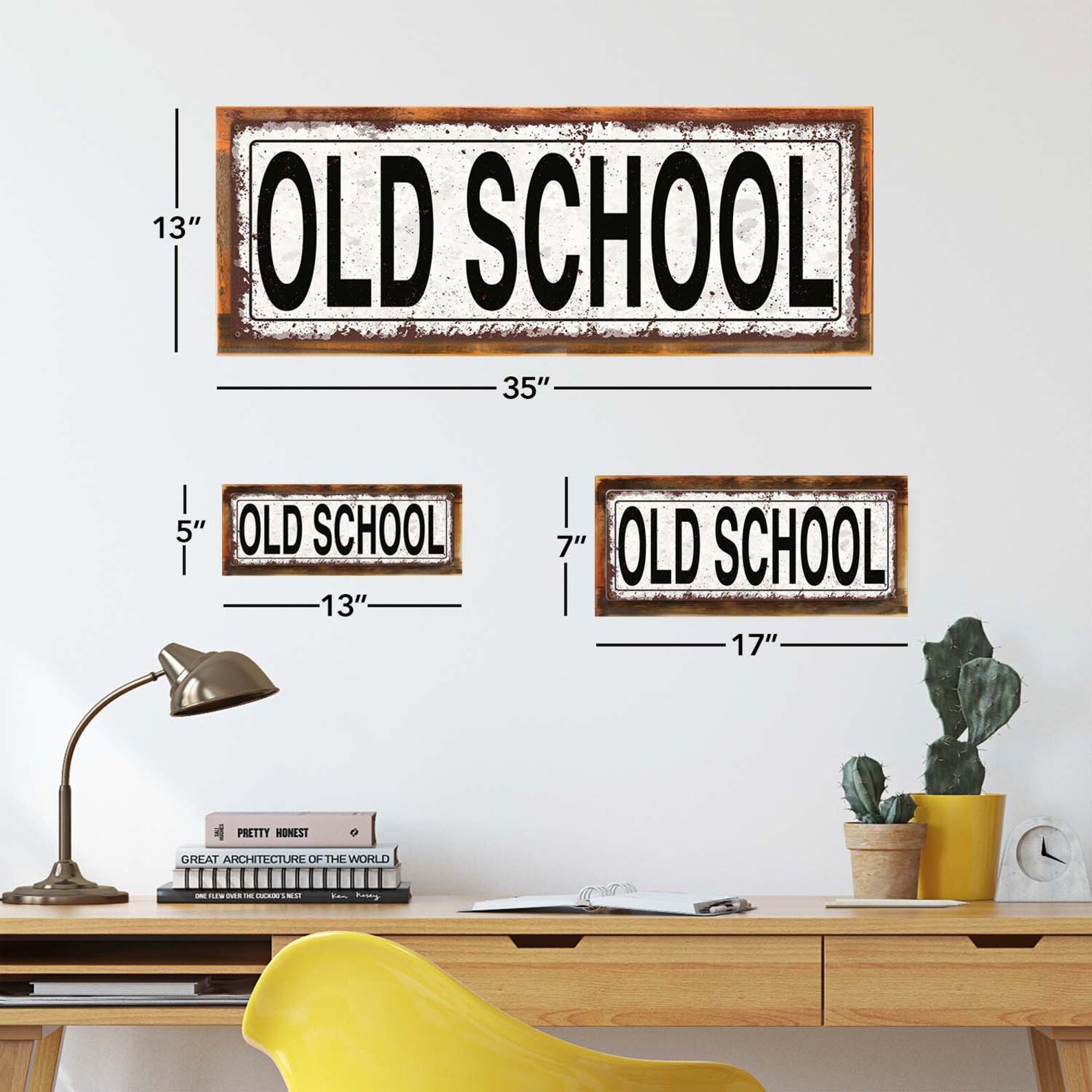 Old School Metal Sign Wall Decor for Home and Office | Etsy