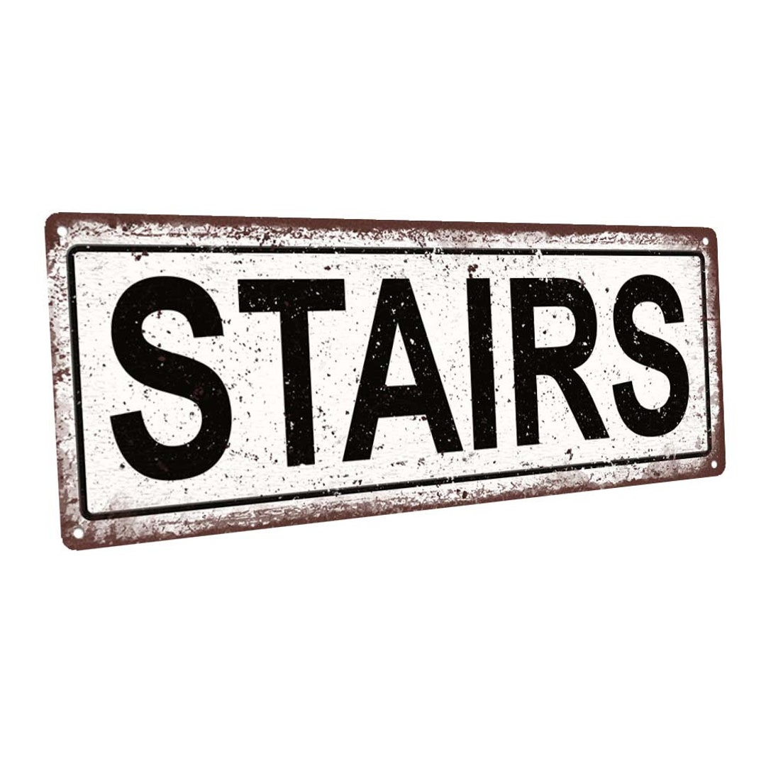 Stairs Metal Sign; Wall Decor for Home and Office - Etsy