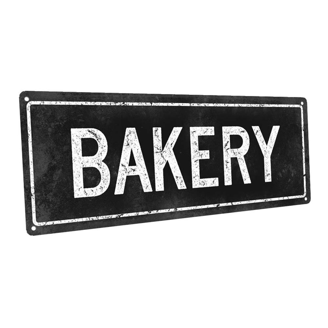 Black Bakery Metal Sign; Wall Decor for Kitchen and Dining Room - Etsy