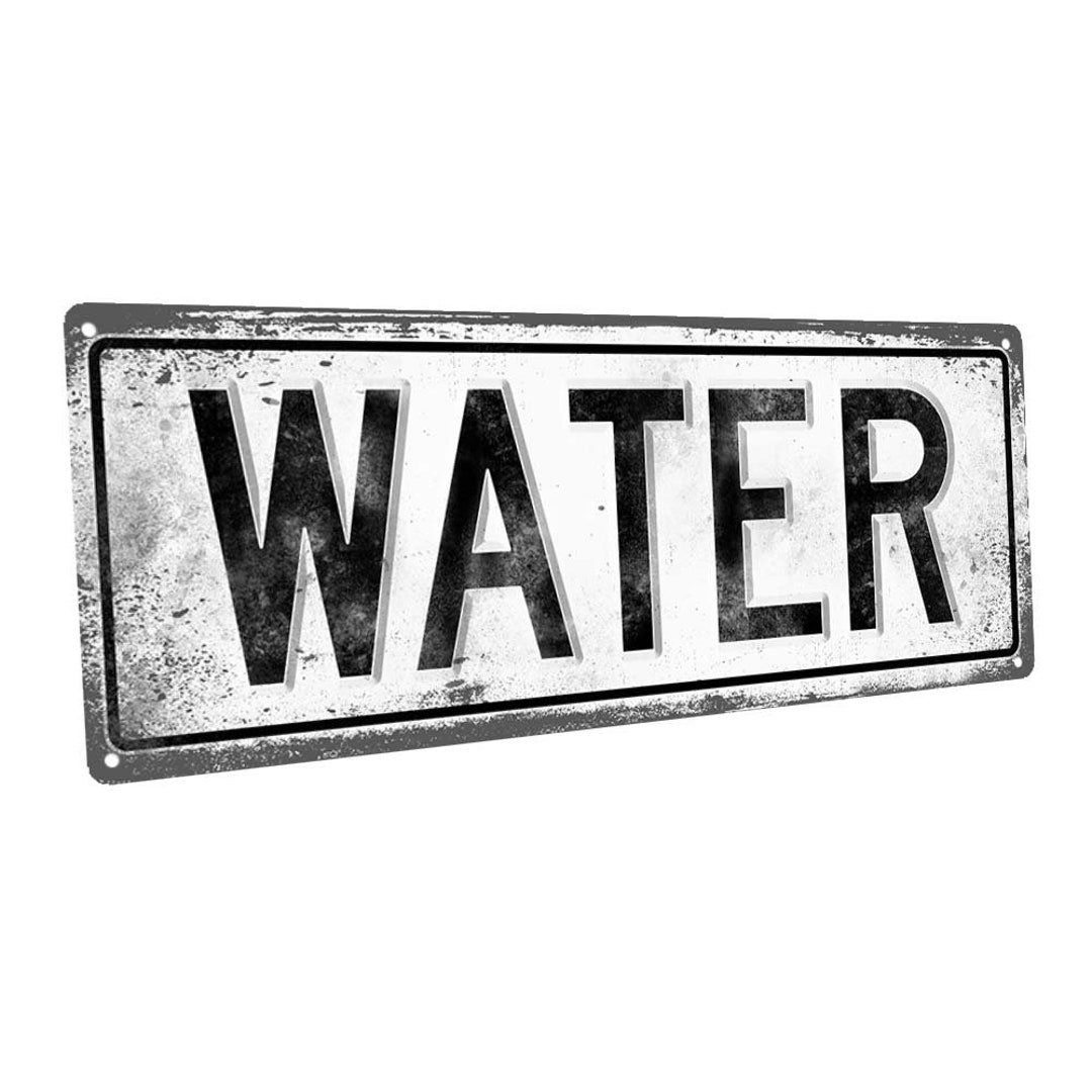 Water Metal Sign; Wall Decor for Kitchen and Dining Room - Etsy