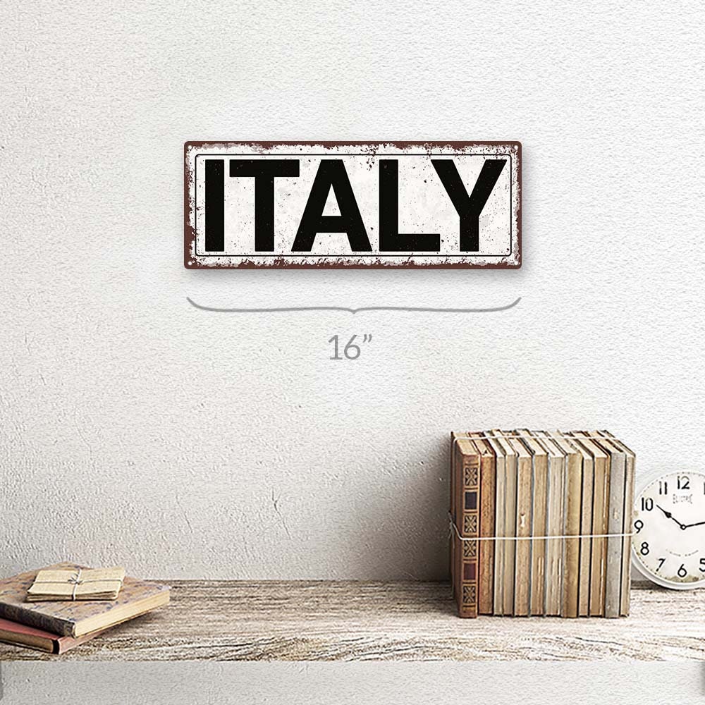 Italy Metal Sign Wall Decor for Home and Office | Etsy