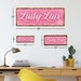 Lady Lair Metal Sign Wall Decor for Bath or Laundry - Etsy