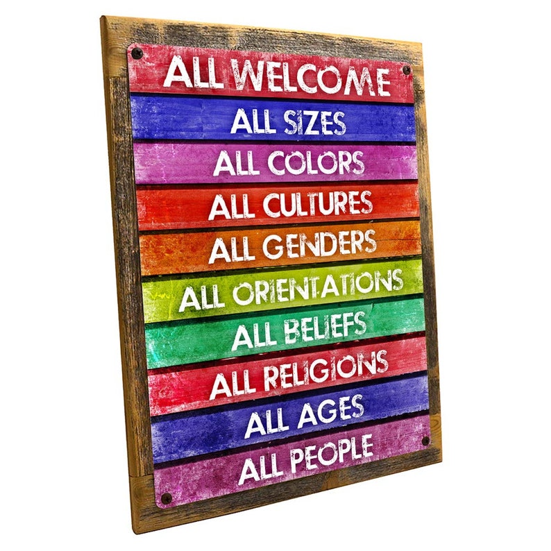 All Welcome 2020 Metal Sign Wall Decor for Office or Meeting - Etsy