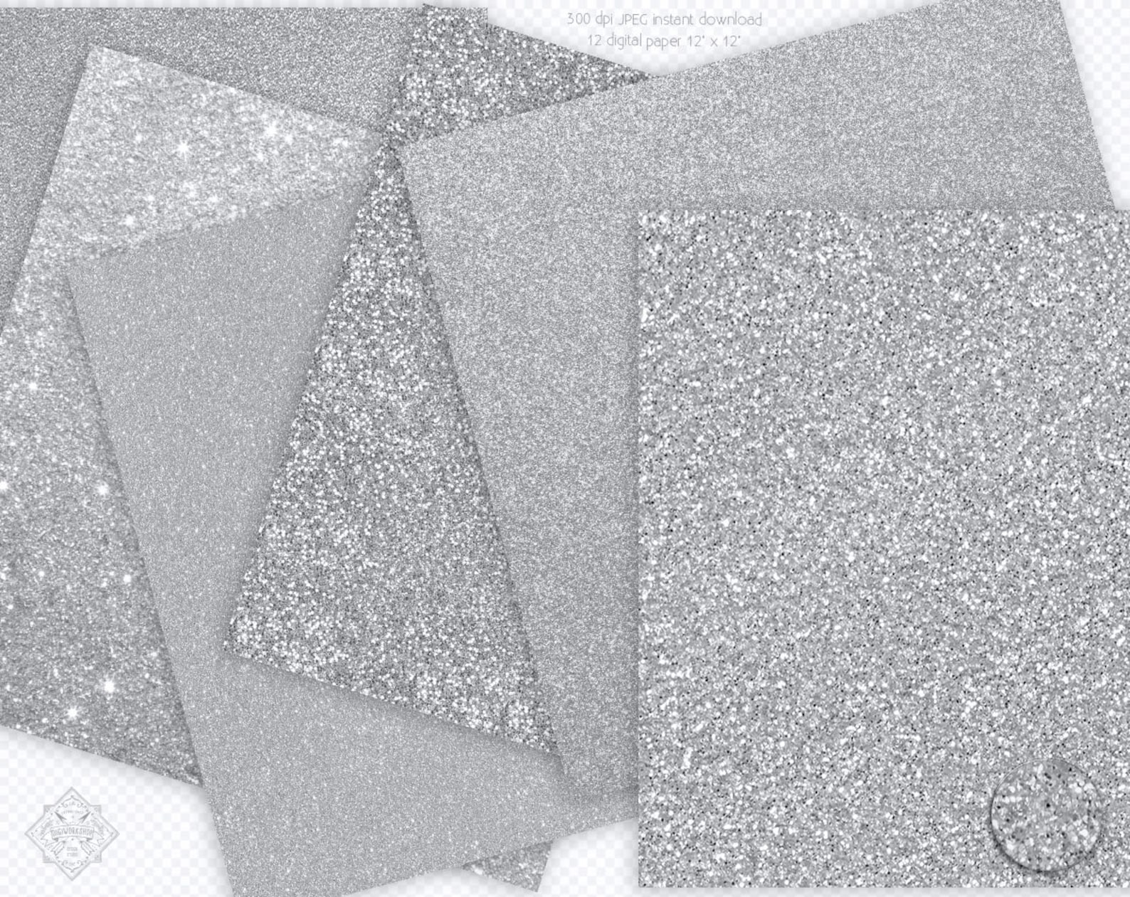Silver Glitter Sticker Paper at Thomas Lawson blog