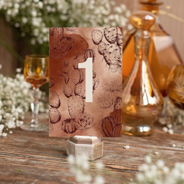 Western Table Number - Etsy