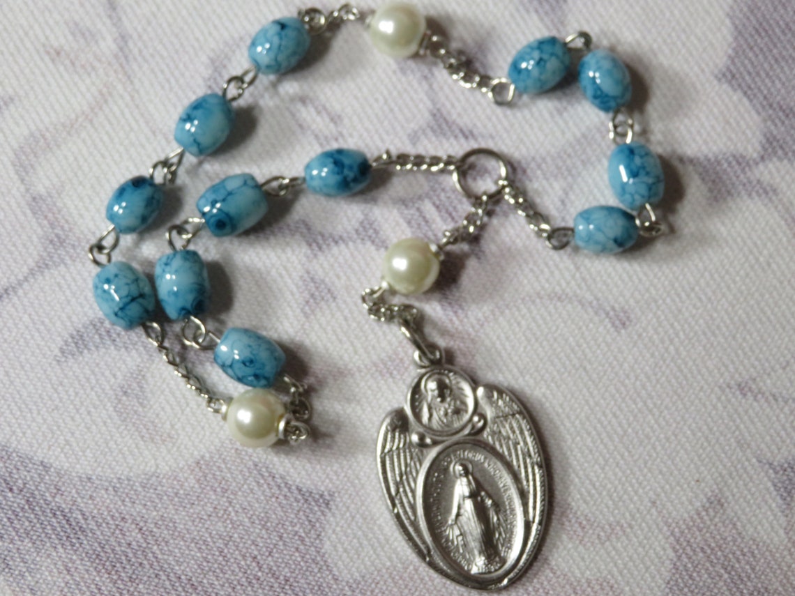 Immaculate Conception Chaplet W/instructions - Etsy