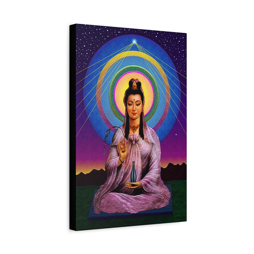 MA KWAN YIN - Buddhist Art by Jaima James Budinick - Etsy