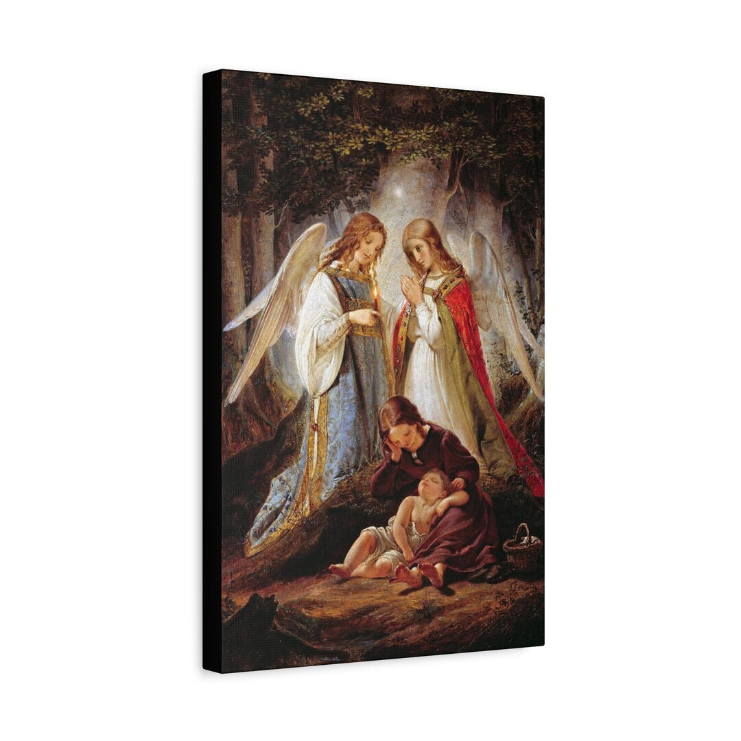 ANGELS WATCHING OVER - Fine Art for Wall - Etsy