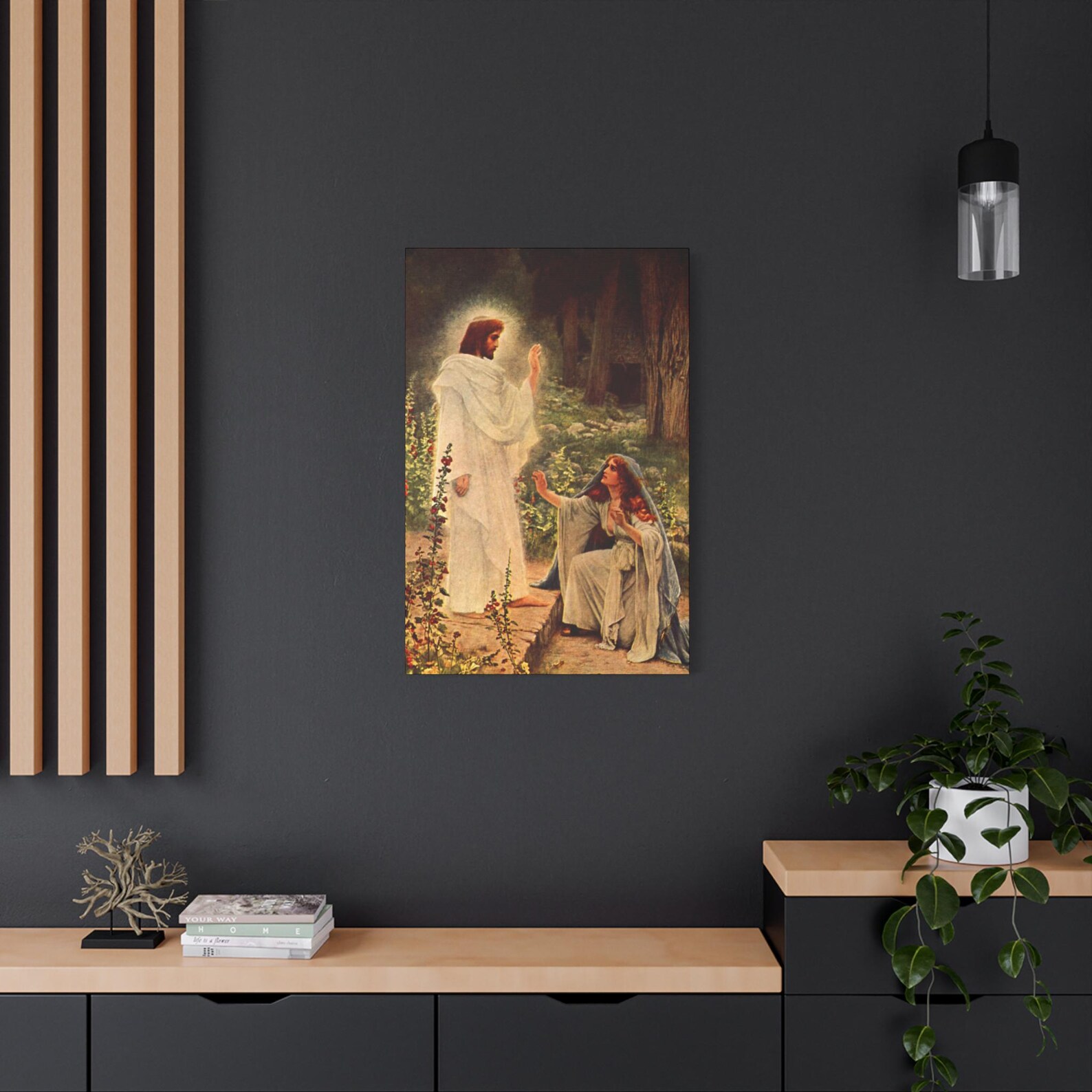 JESUS With MARY MAGDALENE - Wall Art - Etsy