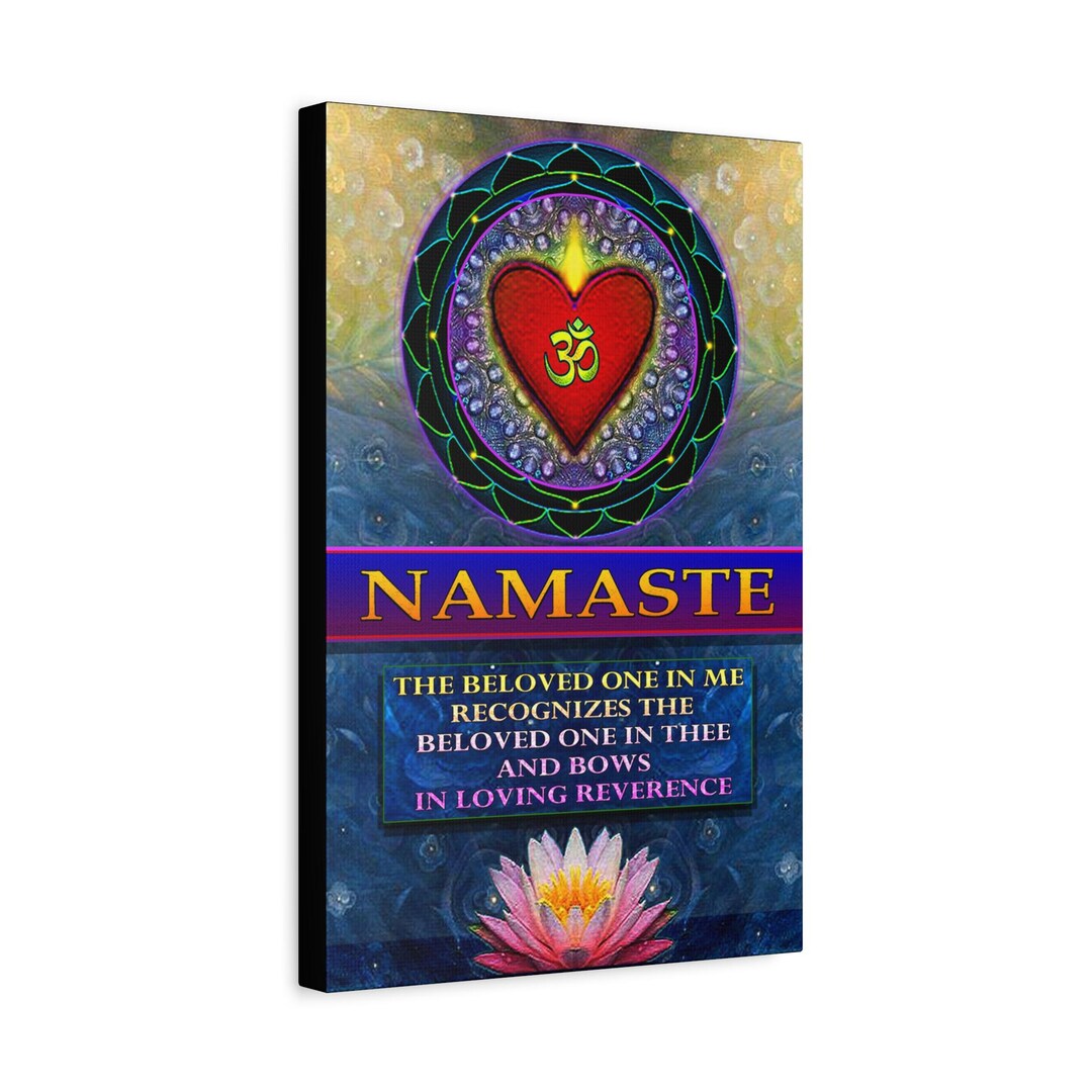NAMASTE - BLESSINGS of RECOGNITION - by Jaima James Budinick - Etsy