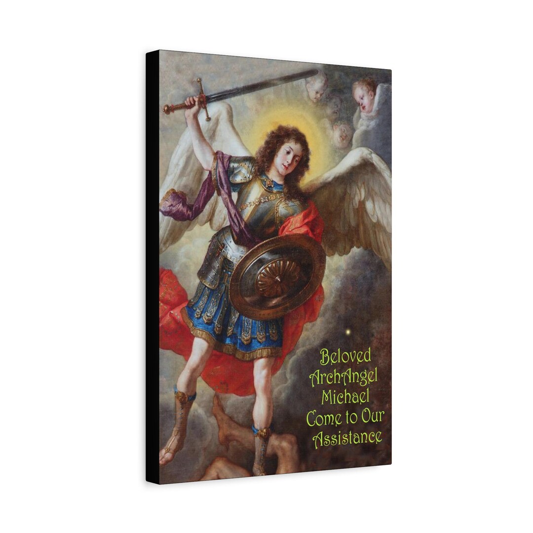 ARCHANGEL MICHAEL - Wall Art - Etsy