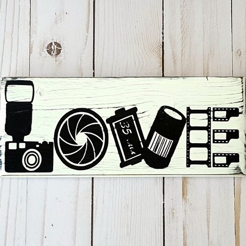 Life is Like a Camera Camera Sign Photographer Gift - Etsy