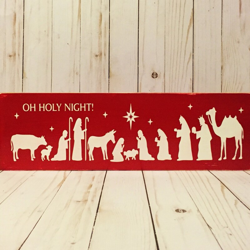 Nativity Sign - Etsy