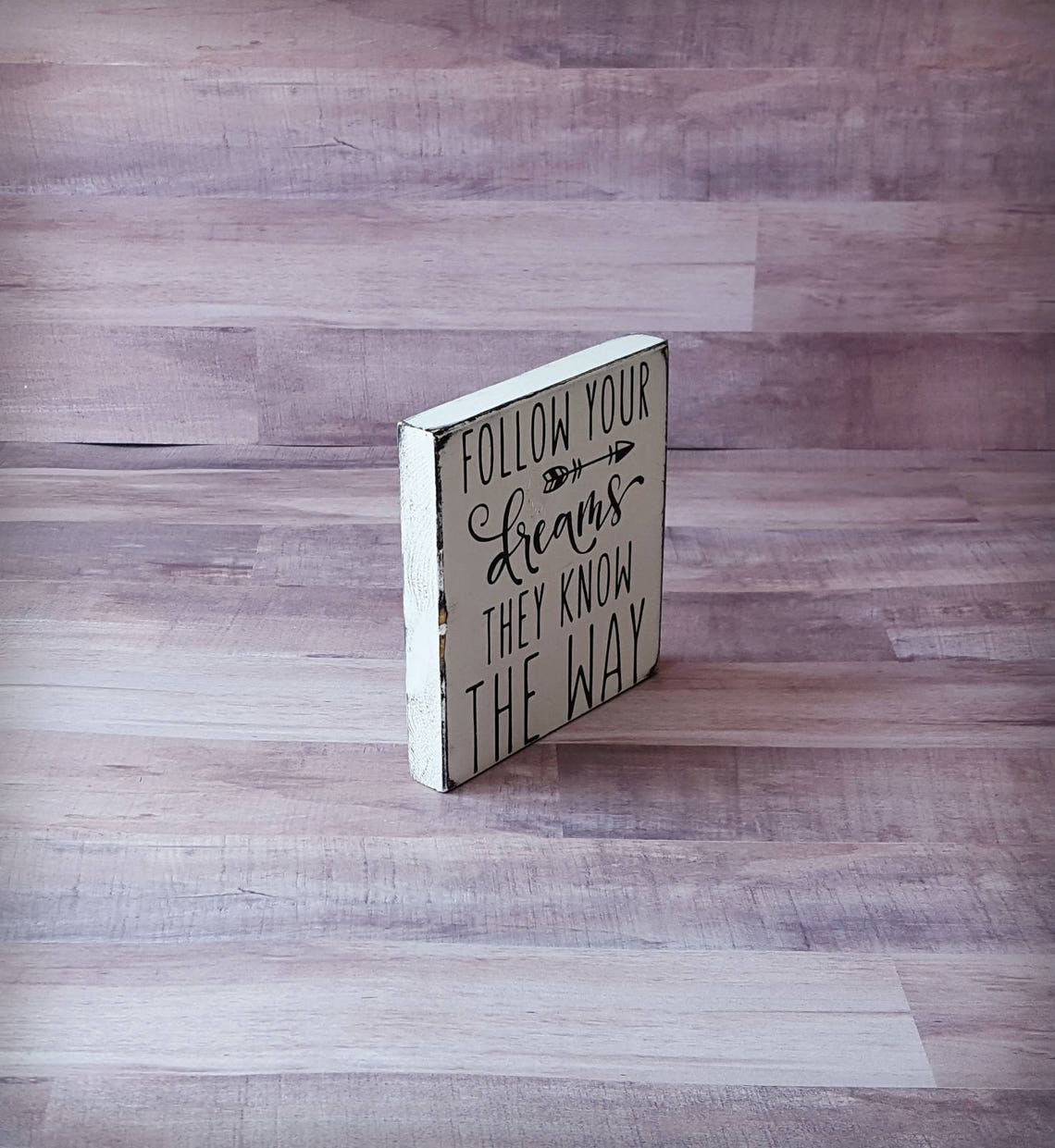 Follow Your Dreams They Know the Way Wooden Sign Follow Your | Etsy