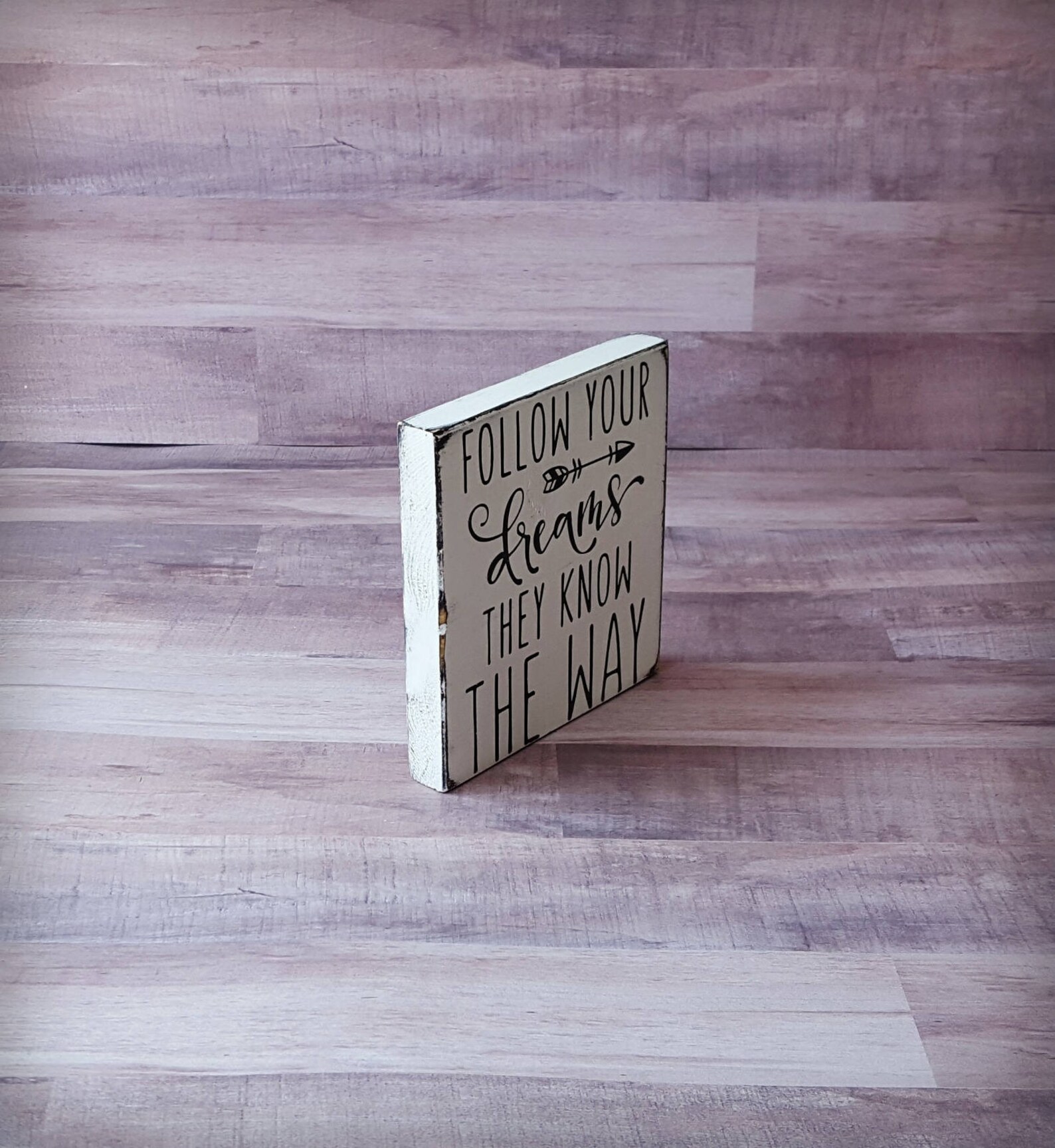 Follow Your Dreams They Know the Way Wooden Sign Follow Your | Etsy