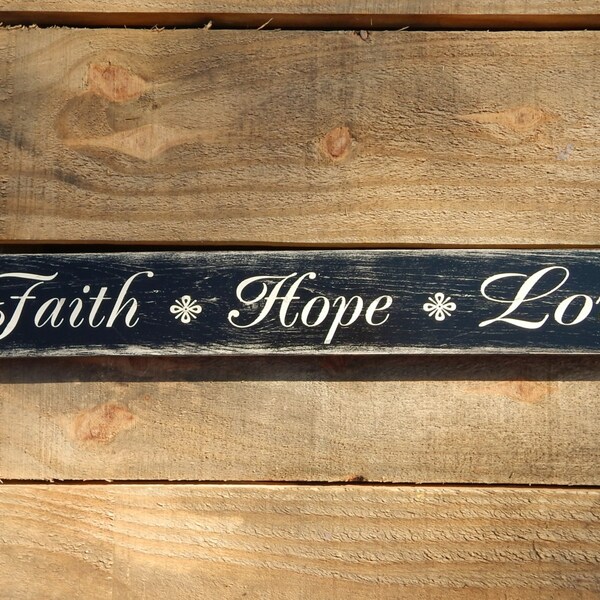 Faith Sign - Etsy