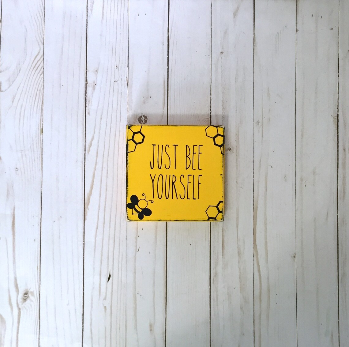 Just Bee Yourself Bee Yourself Bee Decor Bee Sign Bee | Etsy