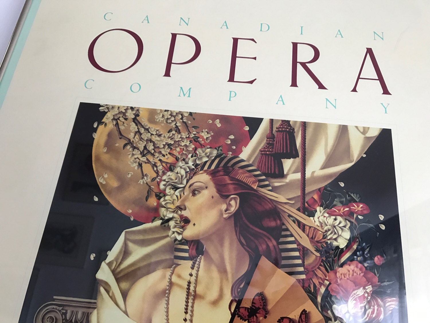 Rare Canadian Opera Company Poster/ 1985-86 Season/ COC/ Gerard Gauci ...