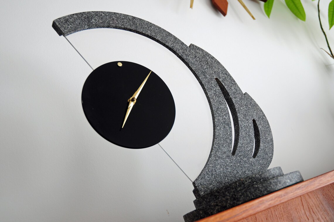 1980s Clock by Nu Venture / Made in Canada / Working - Etsy