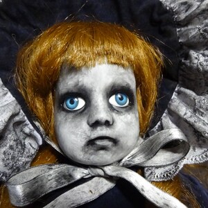 Odd Old Fashioned Doll With Wonky Eyes Spooky Doll Weird Doll Macabre ...