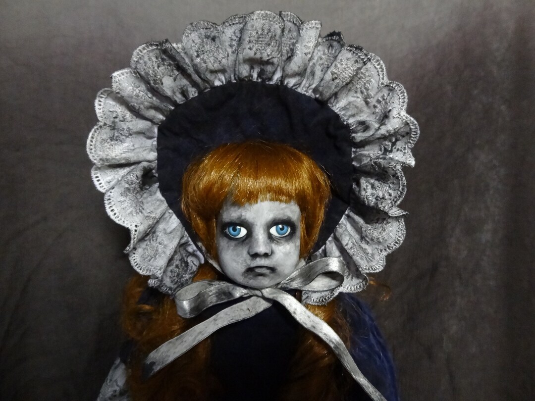 Odd Old Fashioned Doll With Wonky Eyes Spooky Doll Weird Doll Macabre ...