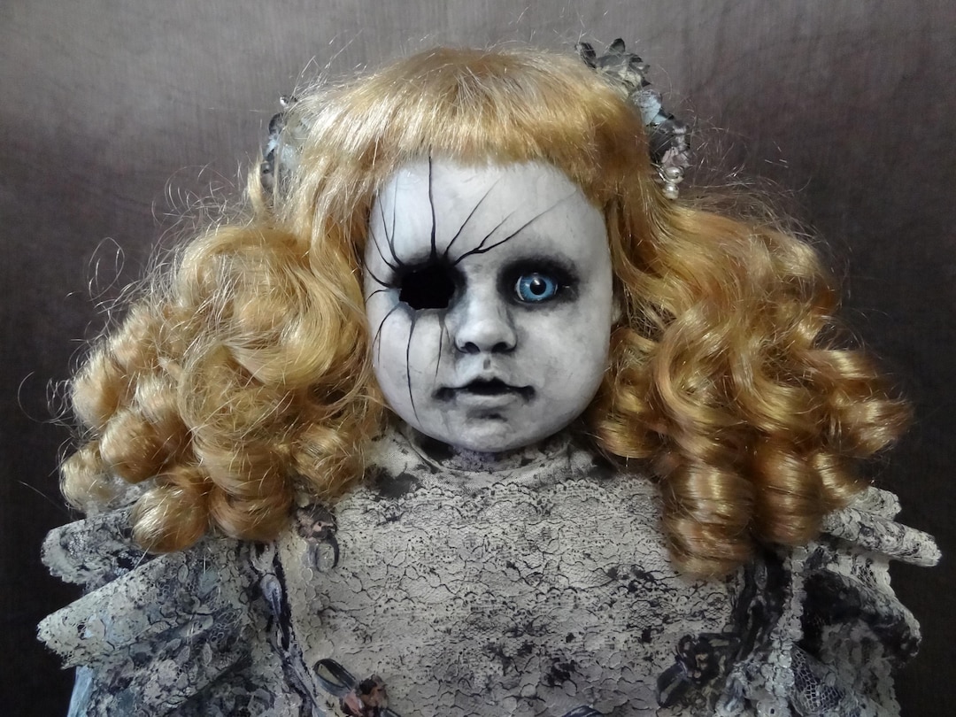 Creepy Doll Spooky Doll Scary Doll Horror Doll Haunting Little Girl ...