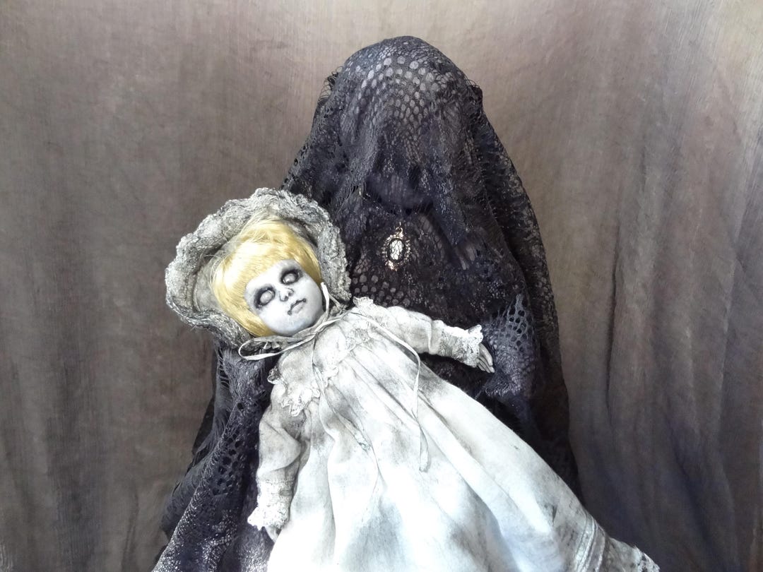 Hidden Mother Doll Creepy Doll Spooky Doll Old Fashioned Victorian Era ...