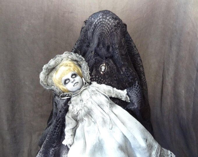 Hidden Mother Doll Creepy Doll Spooky Doll Old Fashioned Victorian Era ...