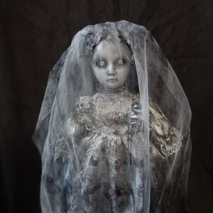 Creepy Bride Doll Ghostly Bride Doll Spooky Bride Doll Horror Doll ...