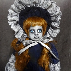 Odd Old Fashioned Doll With Wonky Eyes Spooky Doll Weird Doll Macabre ...